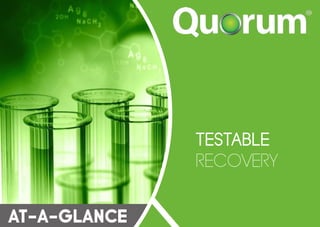 Disaster Recovery by Quorum | PPT