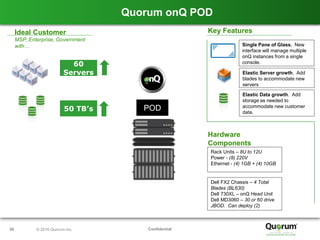 Disaster Recovery Plan - Quorum | PPTX | Cloud Computing | Internet