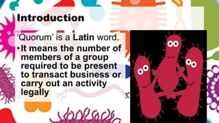 Quorum Sensing | PPTX