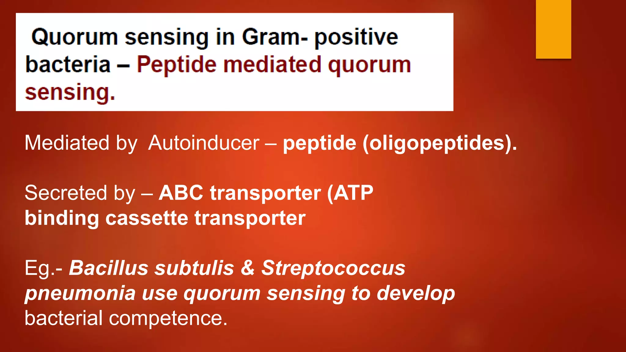 Quorum sensing | PPTX