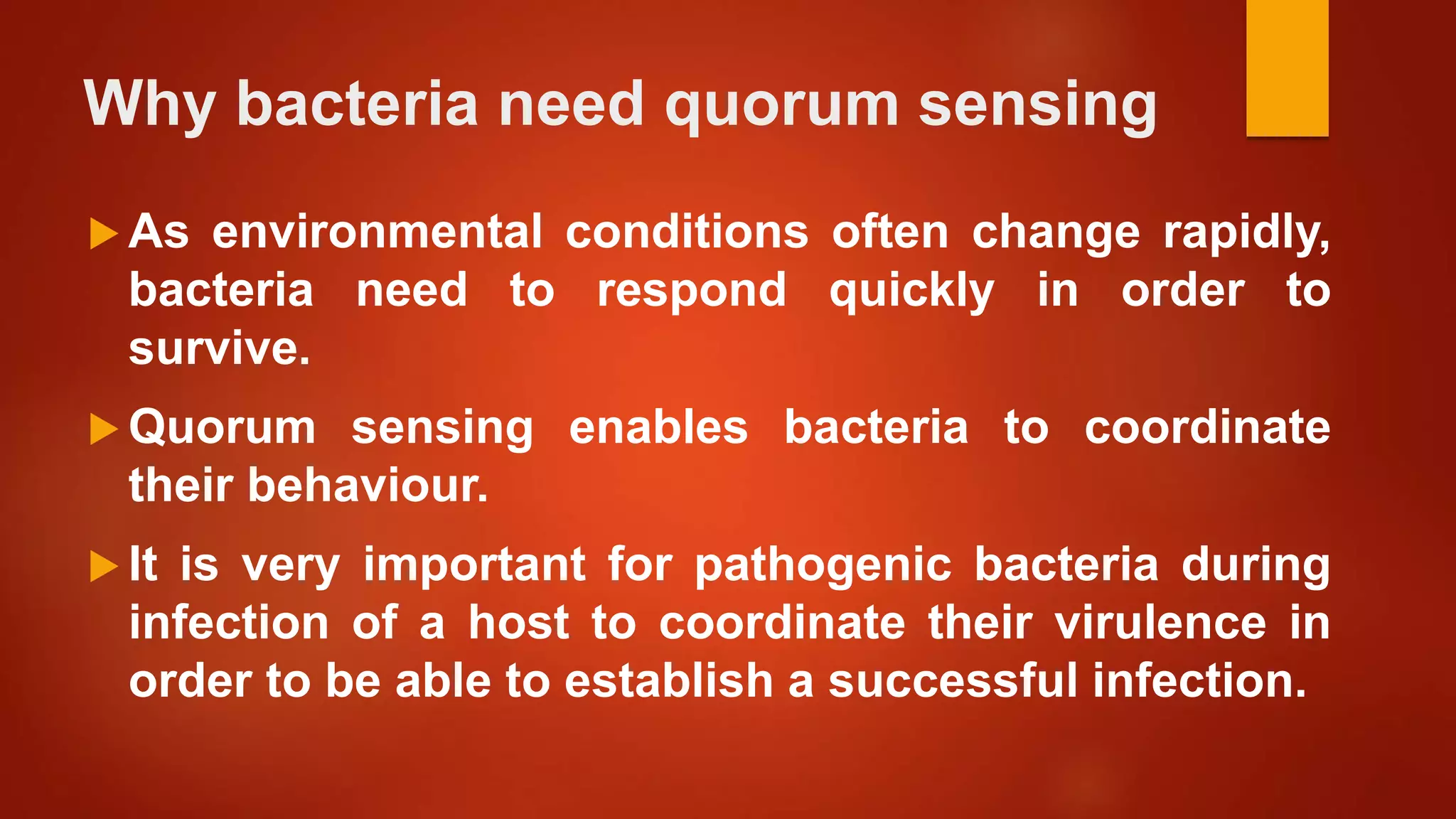 Quorum sensing | PPTX