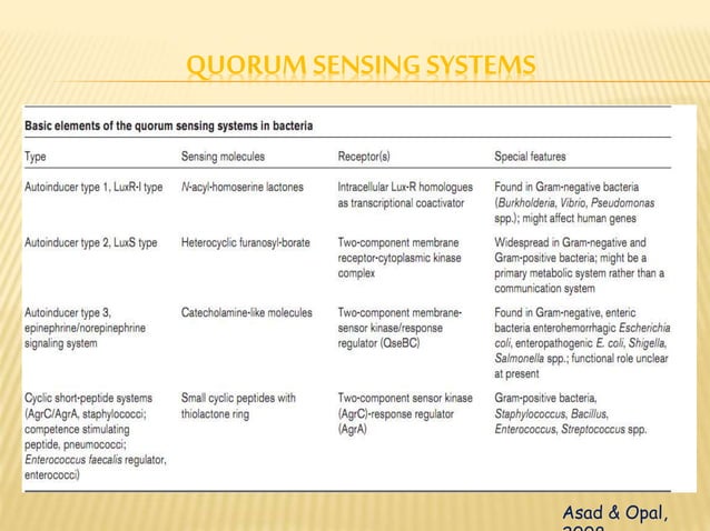 Quorum sensing | PPT
