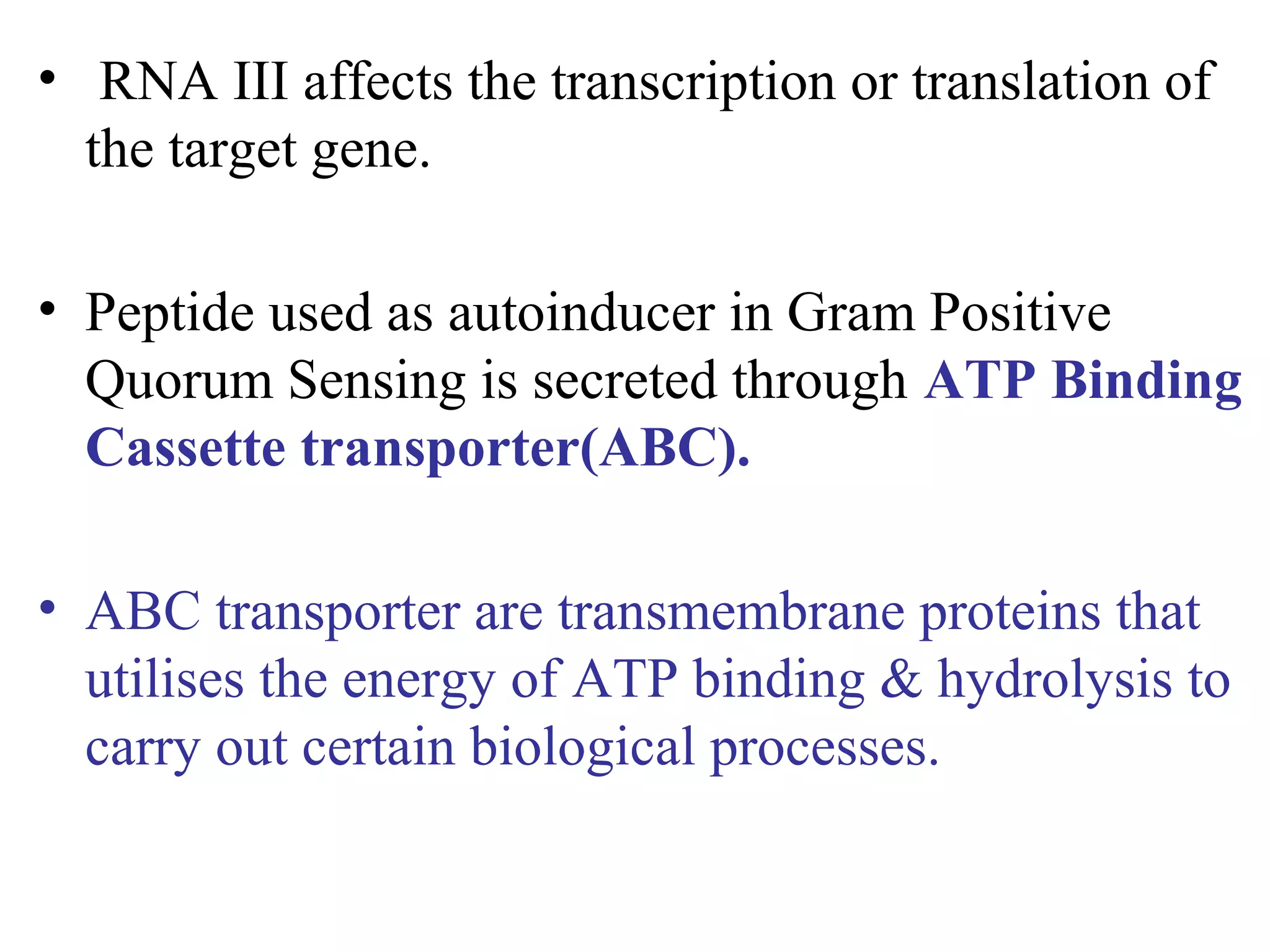 Quorum sensing in bacteria | PPT