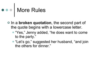 Quotation Marks | PPT