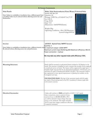 Quotation 10 kw_std_offgrid_nareshji | PDF