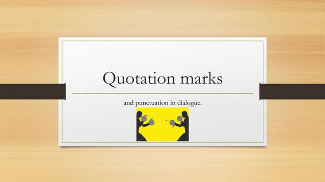 Quotation marks | PPTX