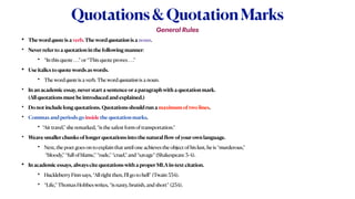Quotation Marks | PDF