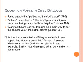 Power Point Presentation quotation marks | PPT