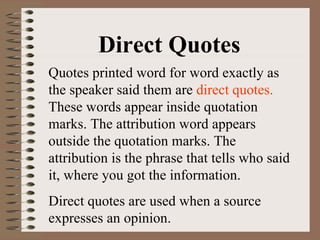 Quotations | PPT