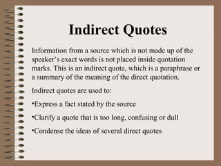 Quotations | PPT