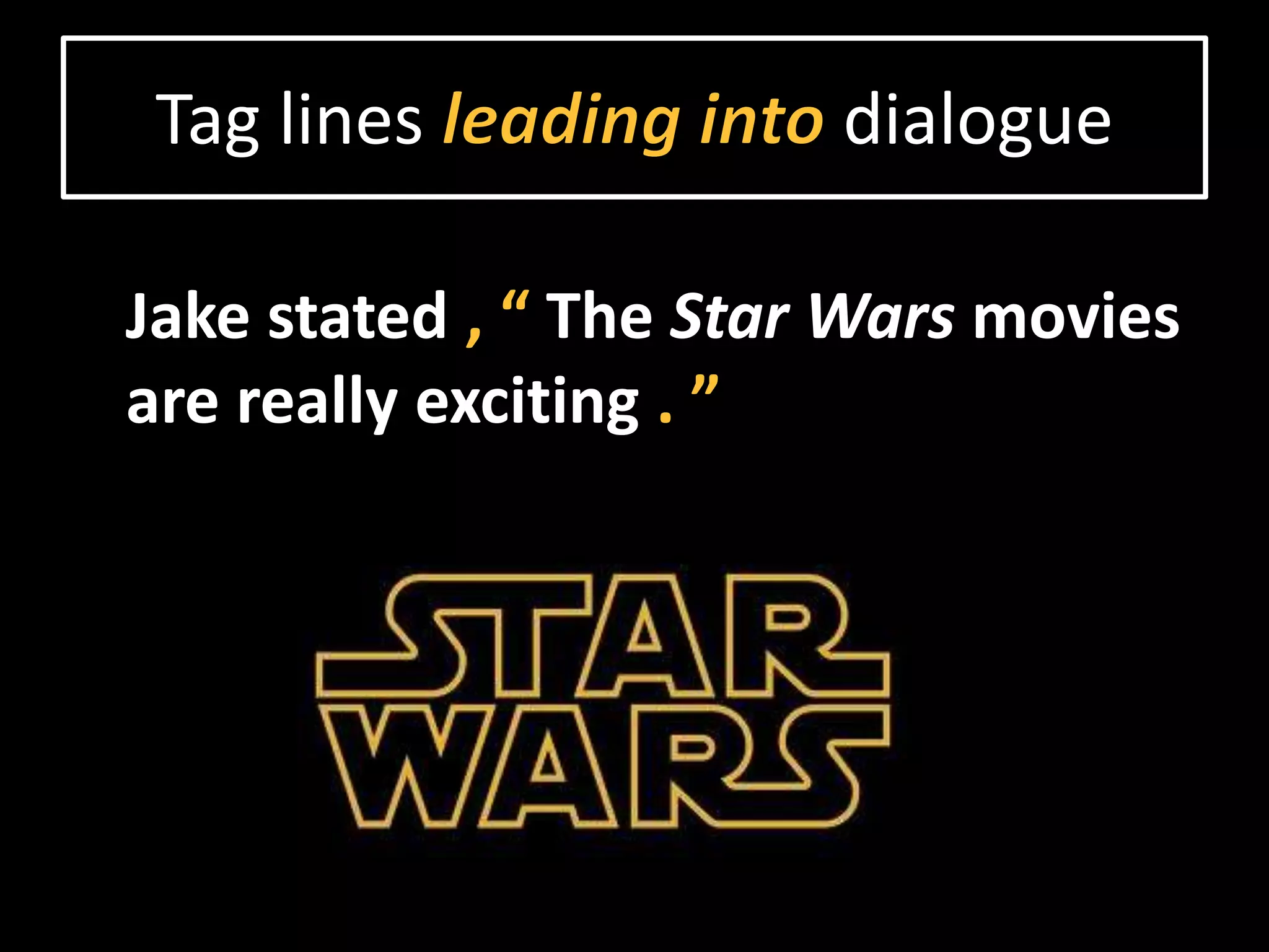 Punctuating Quotations and Writing Dialogue in Narrative Writing | PPTX