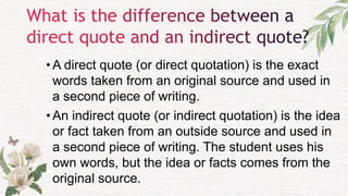 Quotations and Paraphrasing.pptx