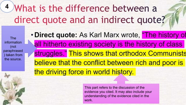 Quotations and Paraphrasing discussion.pptx