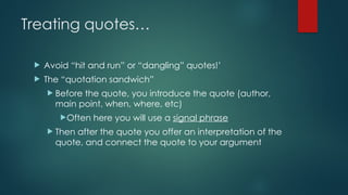 Quotation, Summary, Paraphrashhjkklkkhhggh | PPT