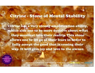 Gemstones Quotes samar international | PDF