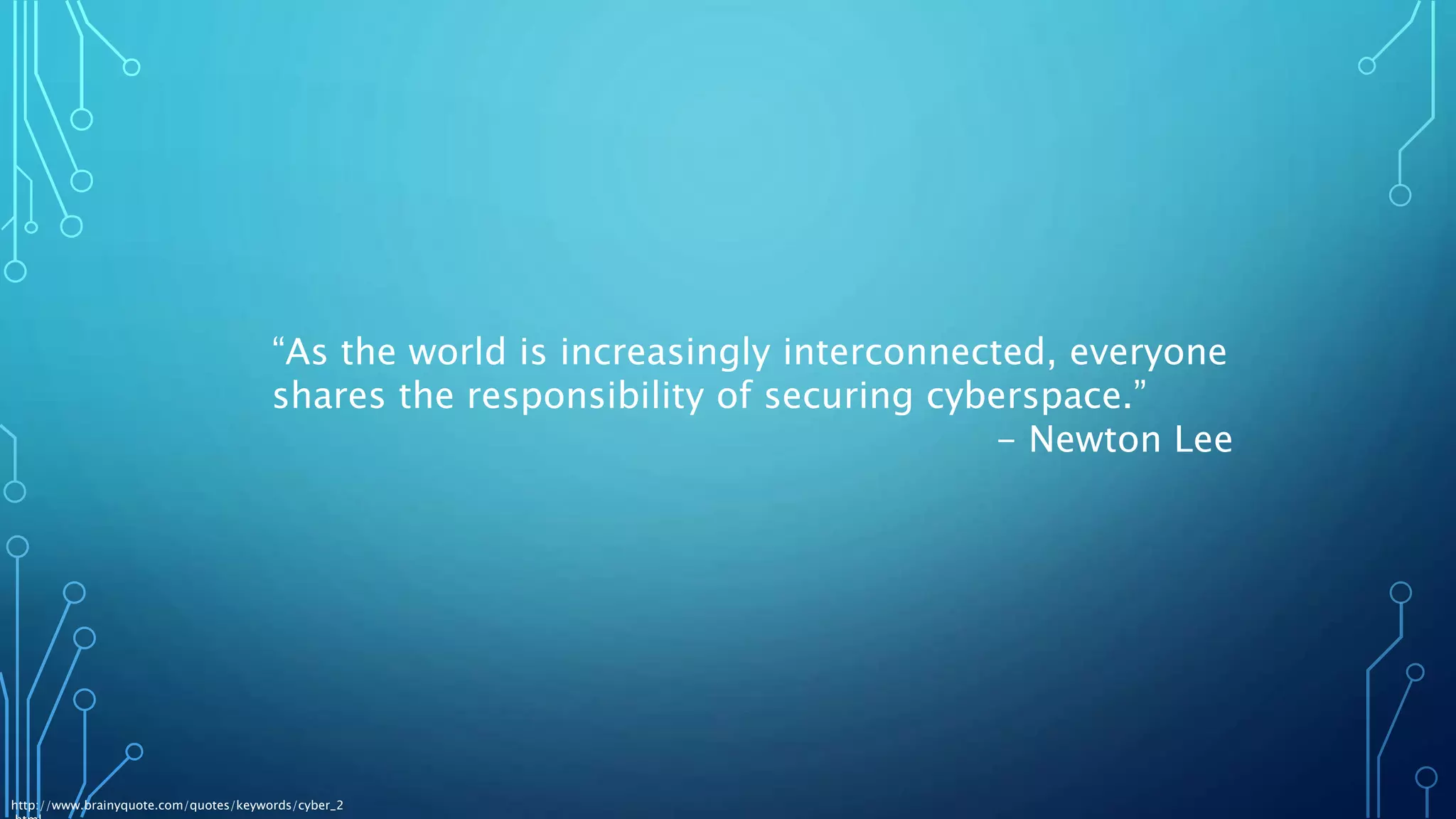 Quotes about cyber security | PPTX