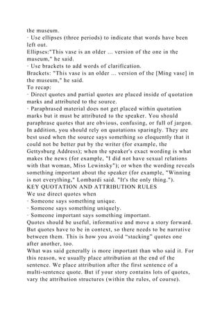 Quotes and Attributions3Use the quotes and attribution rules in .docx ...