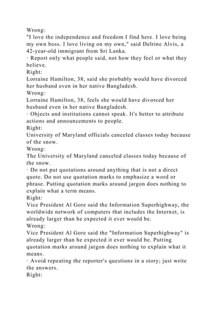 Quotes and Attributions3Use the quotes and attribution rules in .docx ...