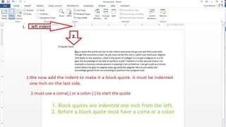 Quotes grammar presentation | PPT