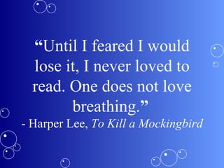 I Love To Read Quotes