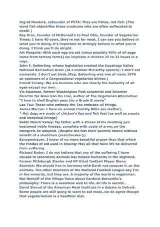 Quotes on Animal Rights | PDF