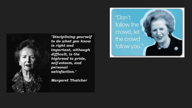 Quotes from Margaret Thatcher | PPTX