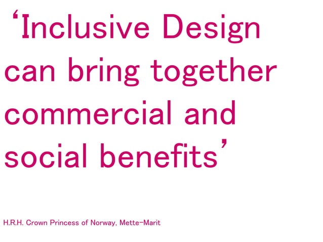 Inclusive Design - Quotes | PPT