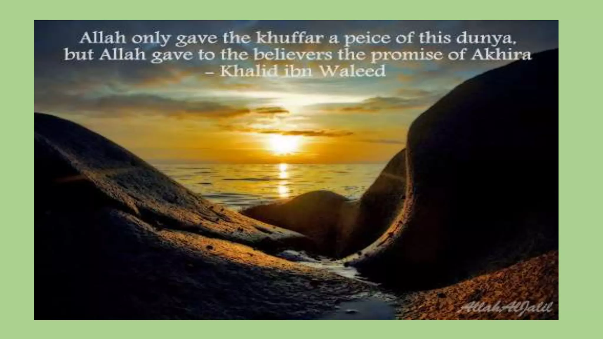 KHALID AL WALID - GREATEST WARRIOR EVER | PPTX