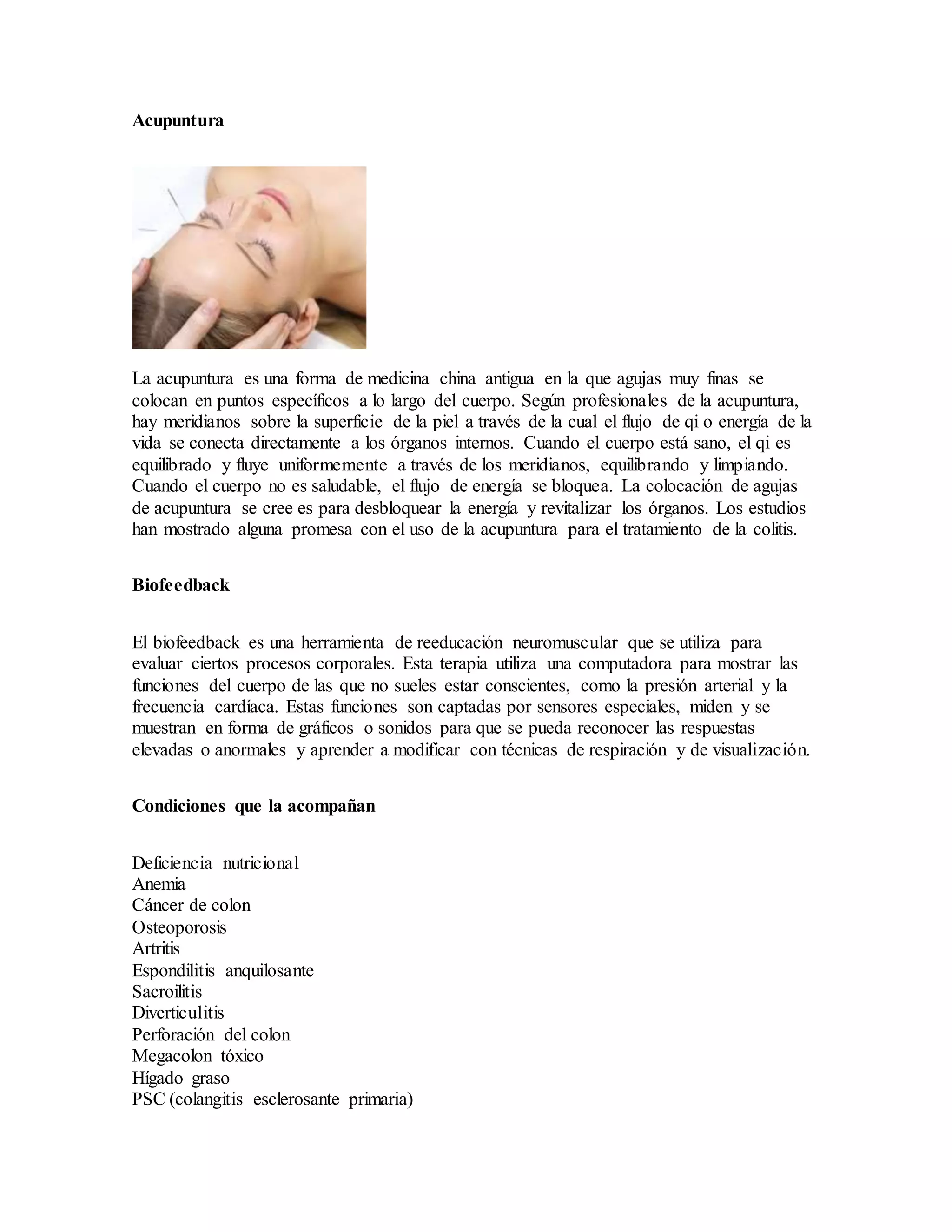 Qué provoca la colitis y cuáles son sus síntomas | PDF