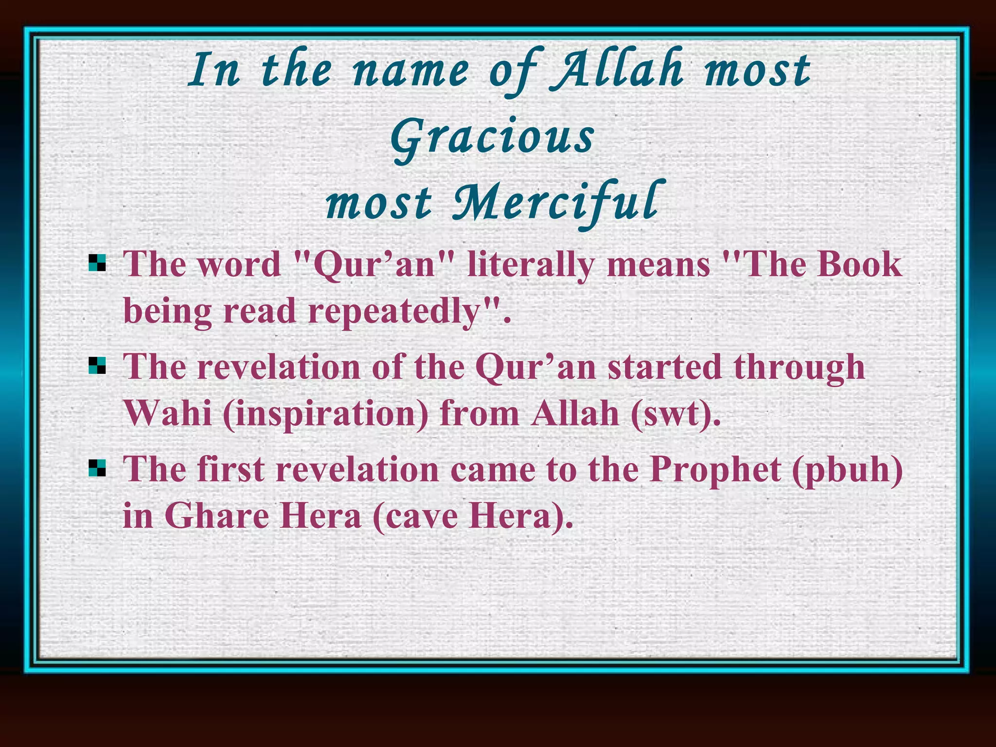 Quran | PPS