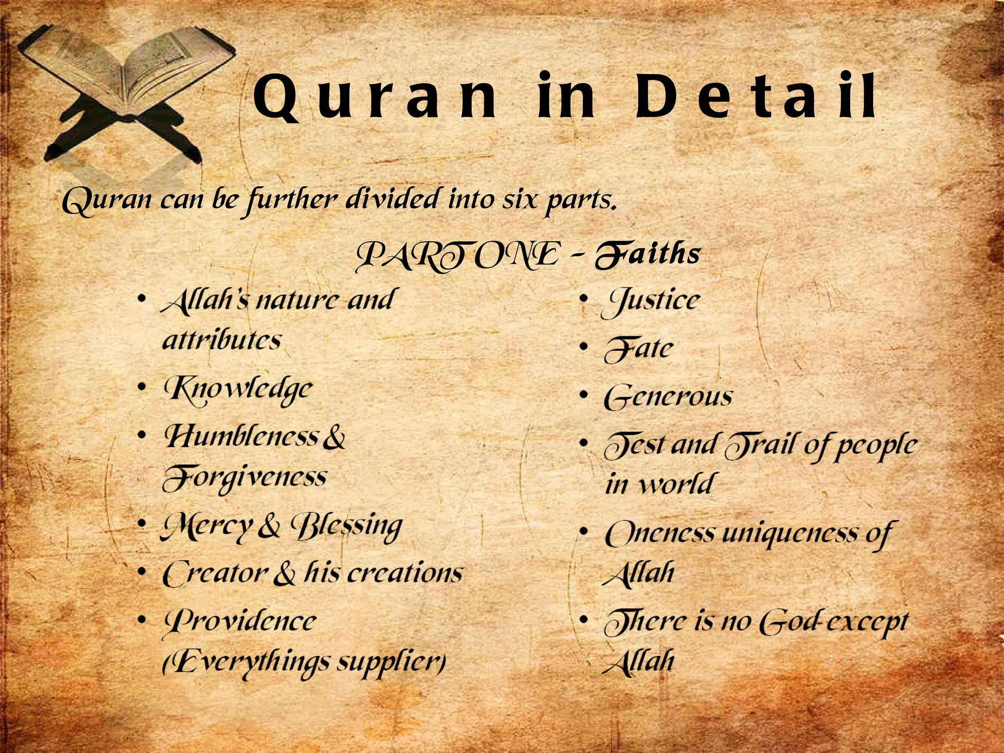 Quran (A Code Of Life) | PPT