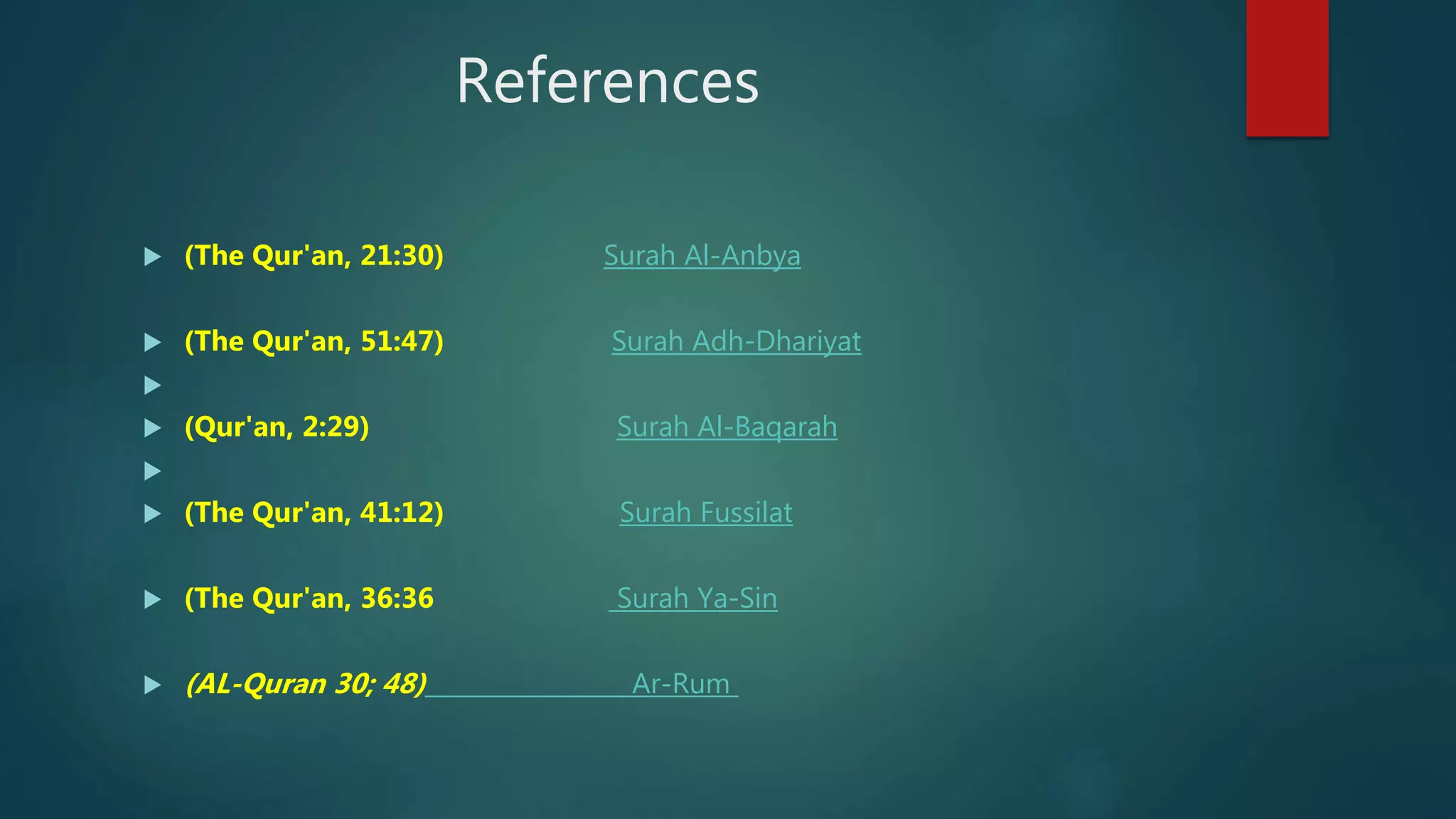 Quran and chemistry | PPTX