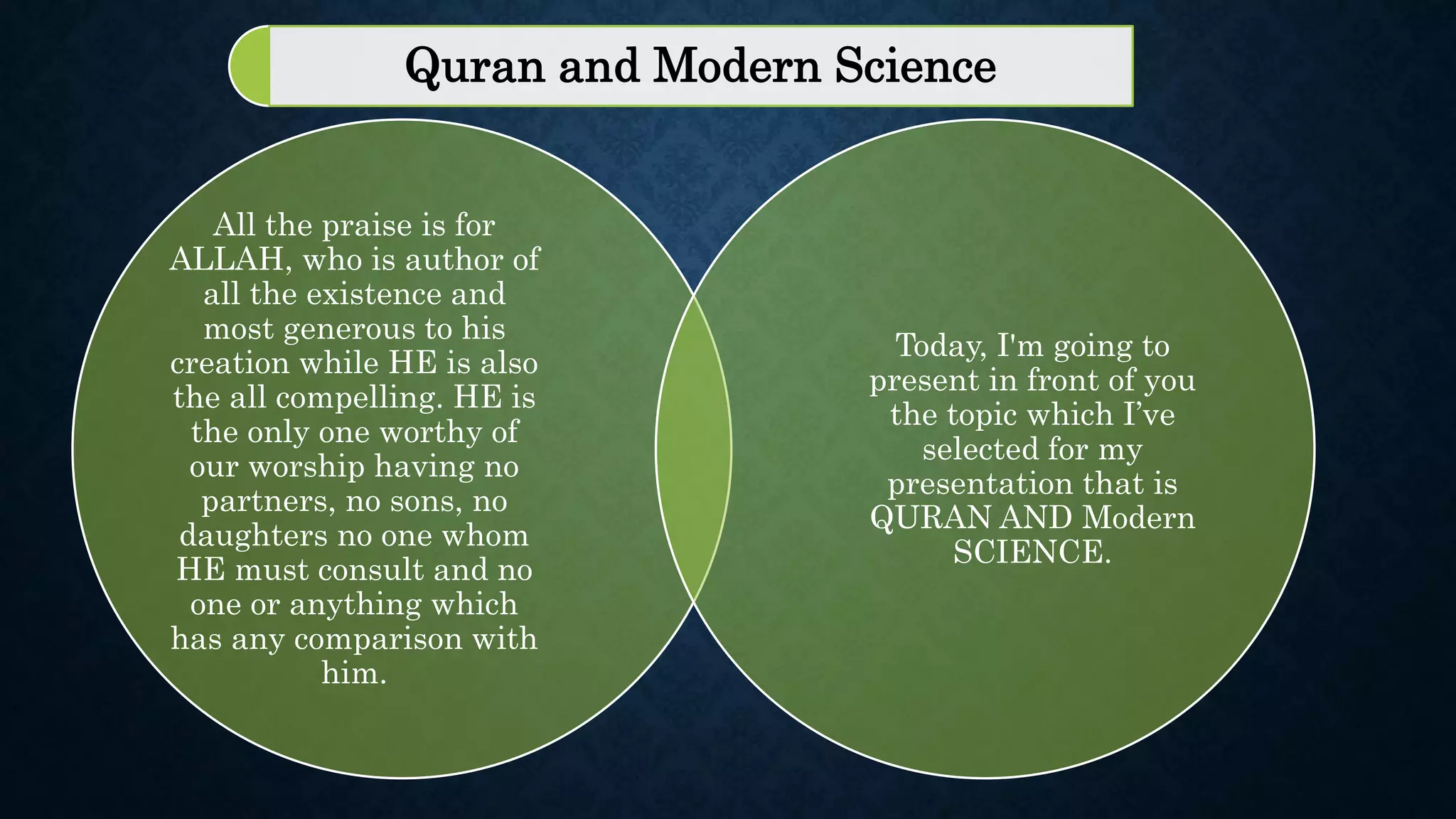 Quran and science | PPT