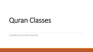 quran classes.pptx