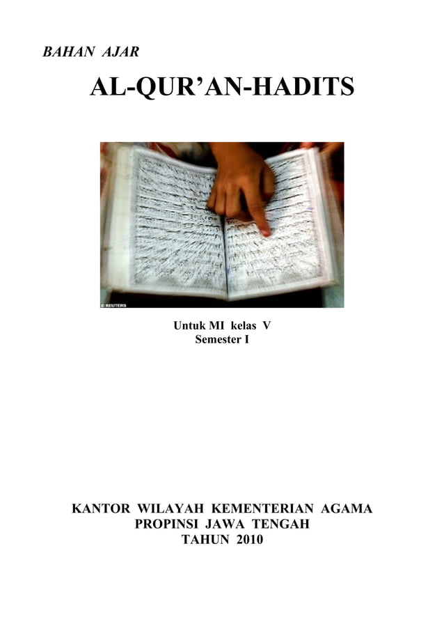 Qur an hadits sem 1 | PDF