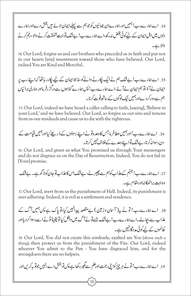 Qurani Masnoon duain - Dr. farhat hashmi | PDF