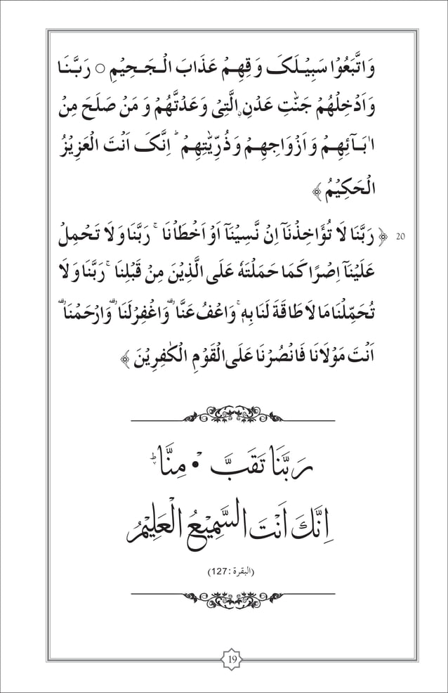 Qurani Masnoon duain - Dr. farhat hashmi | PDF