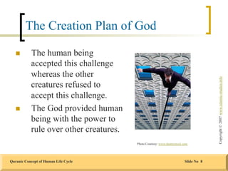 Quranic concept of human life cycle | PDF