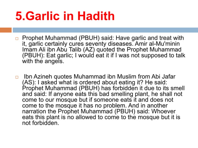 Quranic plants and hadith By Allah Dad Khan | PPT