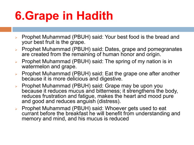 Quranic plants and hadith By Allah Dad Khan | PPT