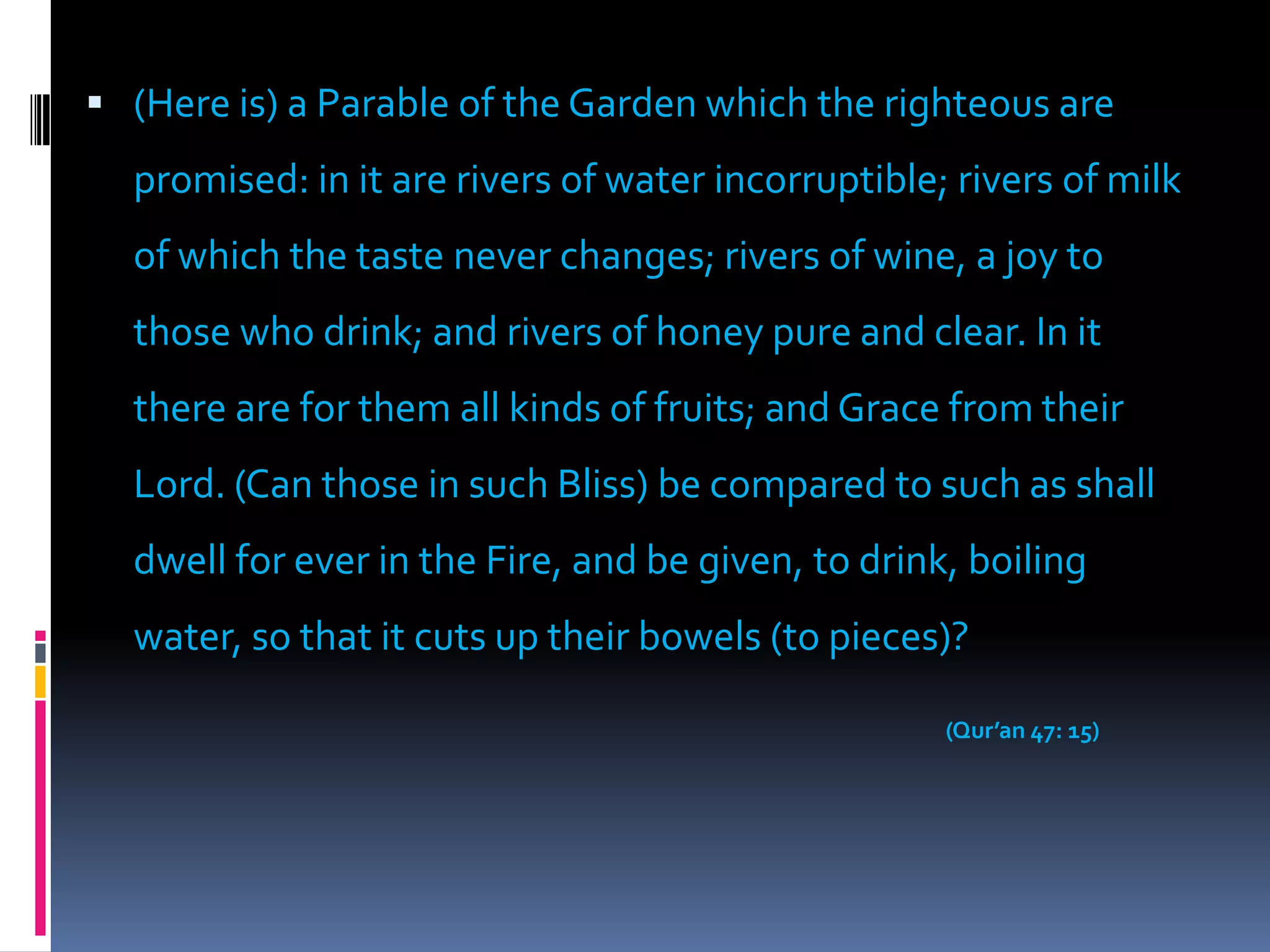 Qur’an on water | PPSX