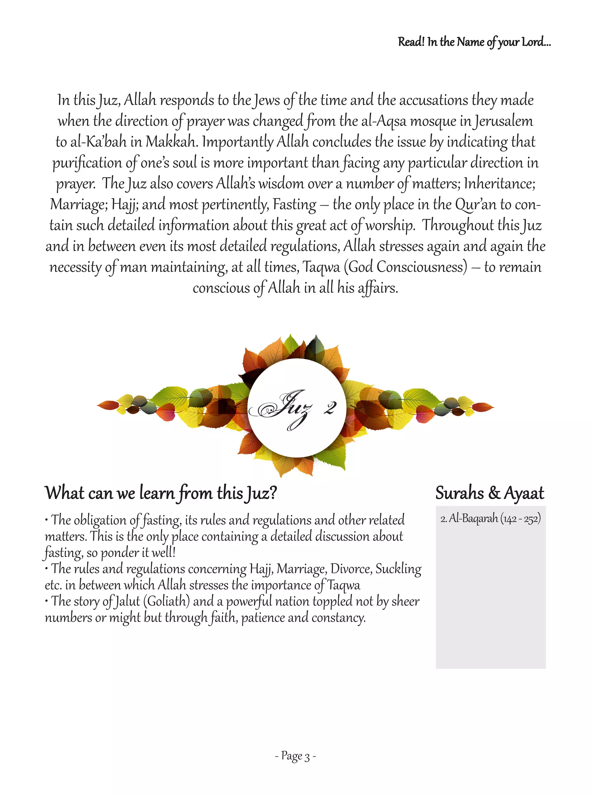 Summary of Quran | PDF