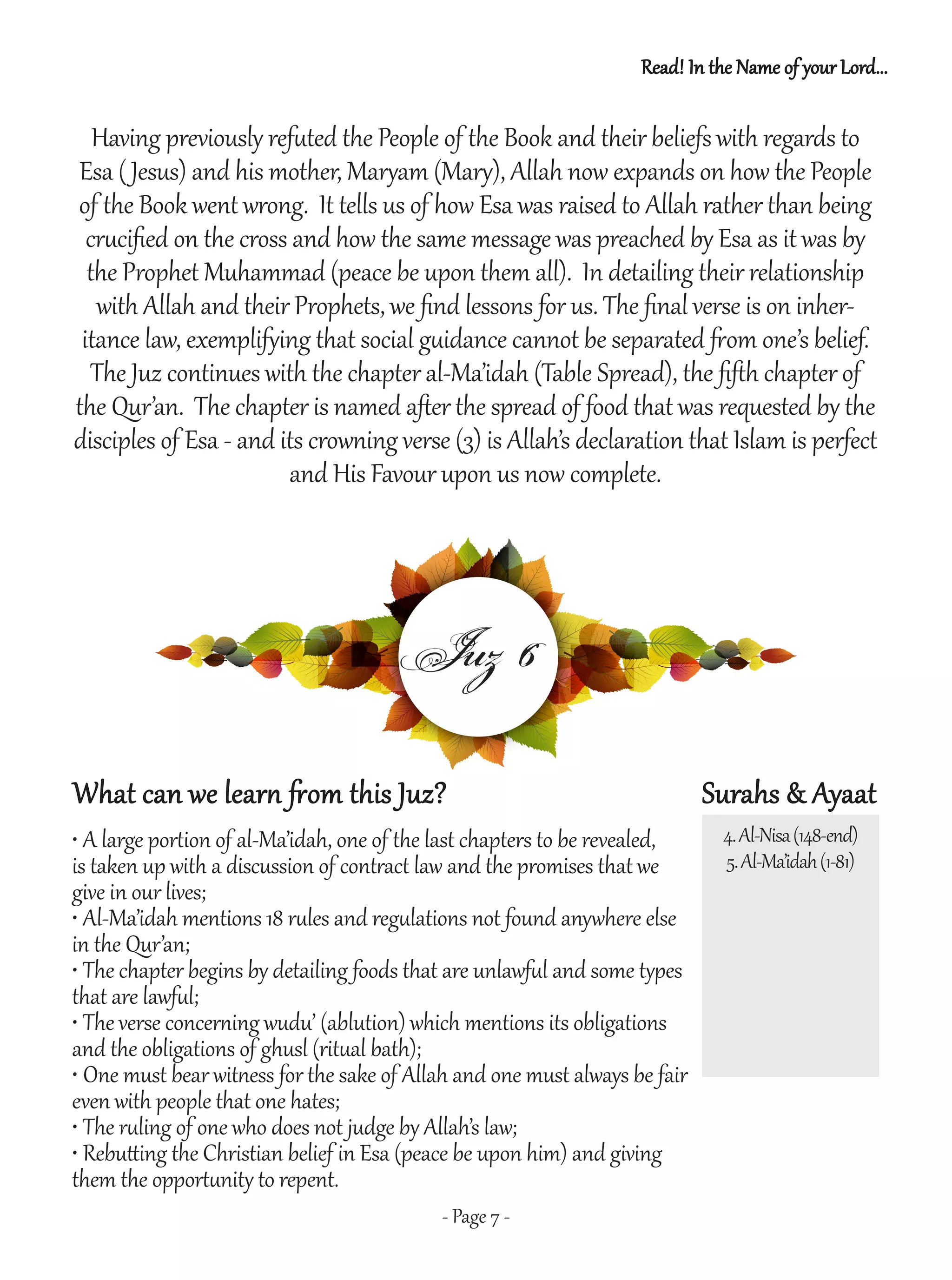 Summary of Quran | PDF