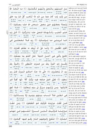 Quran Surah 23 ﴾المؤمنون﴿ Al-Mu'minoon (अल-मोमिनून) Hindi Translation ...