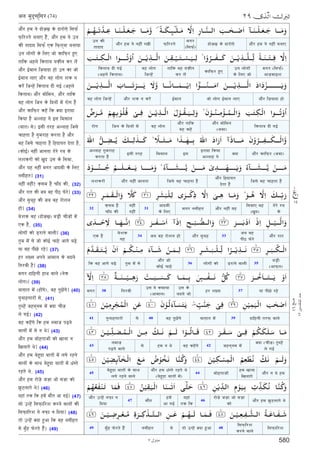 Quran Surah 74 ﴾المدثر﴿ Al-Muddathir (अल-मुद्दस्सिर) Hindi Translation ...