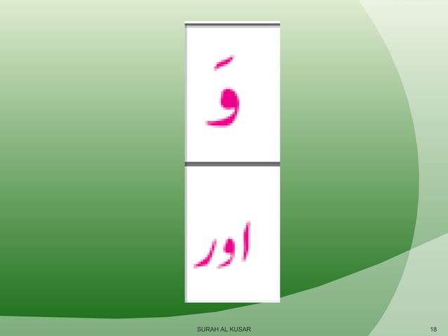 Quran word meaning urdu SURAH ASAR103.pp t | PPT