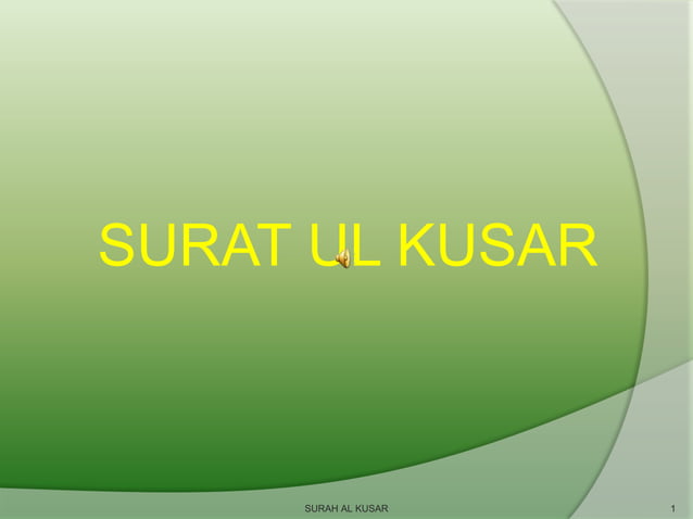 Quran word meaning urdu 108.ppt