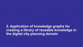 Application of knowledge graphs for creating a library of reusable ...