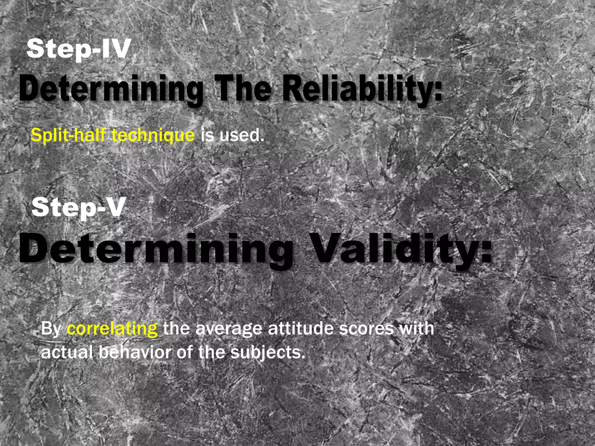 ATTITUDE MEASUREMENT SCALES-PSYCHOLOGY | PPT
