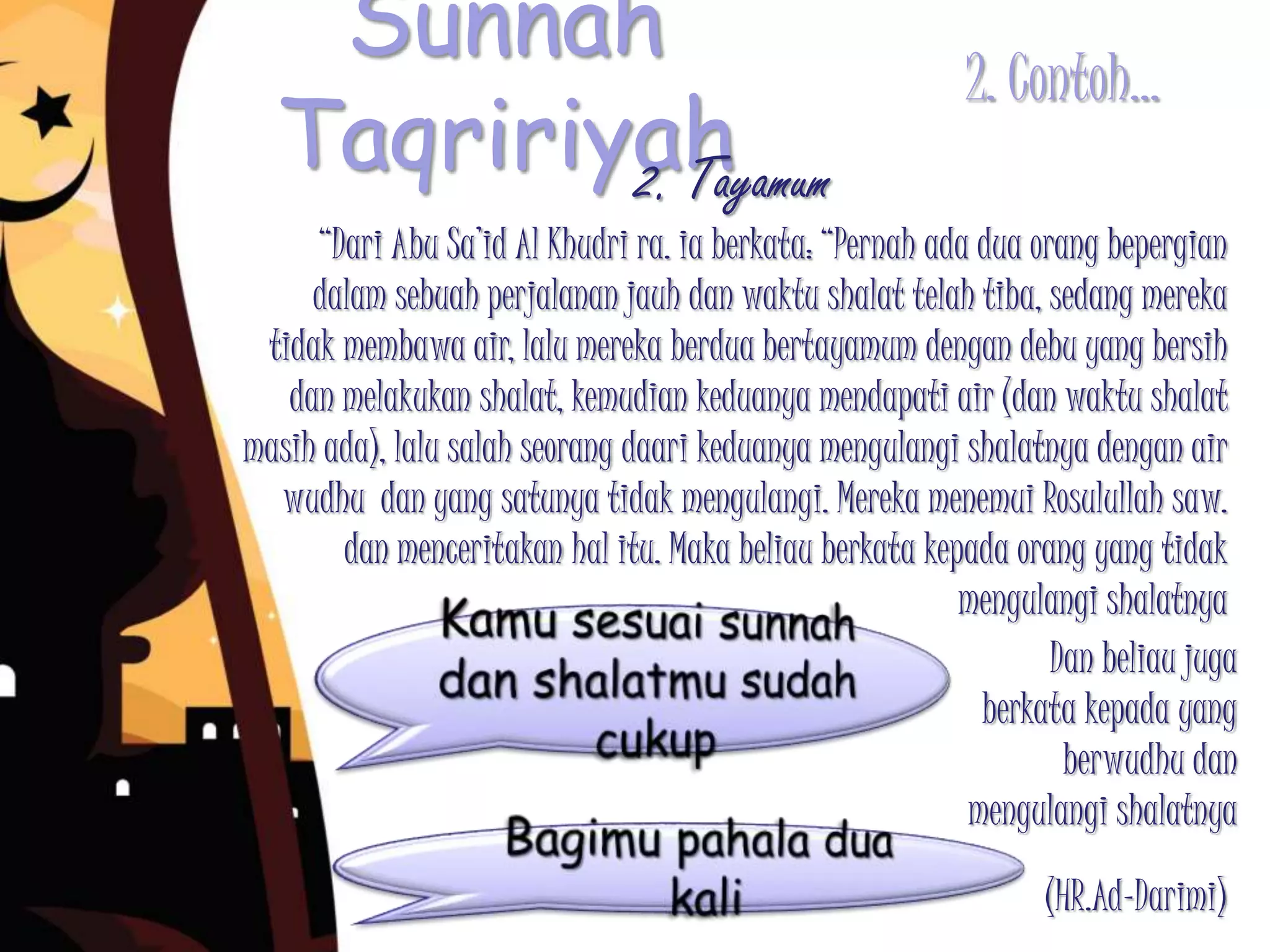 Macam-Macam Sunnah Nabi saw | PPT
